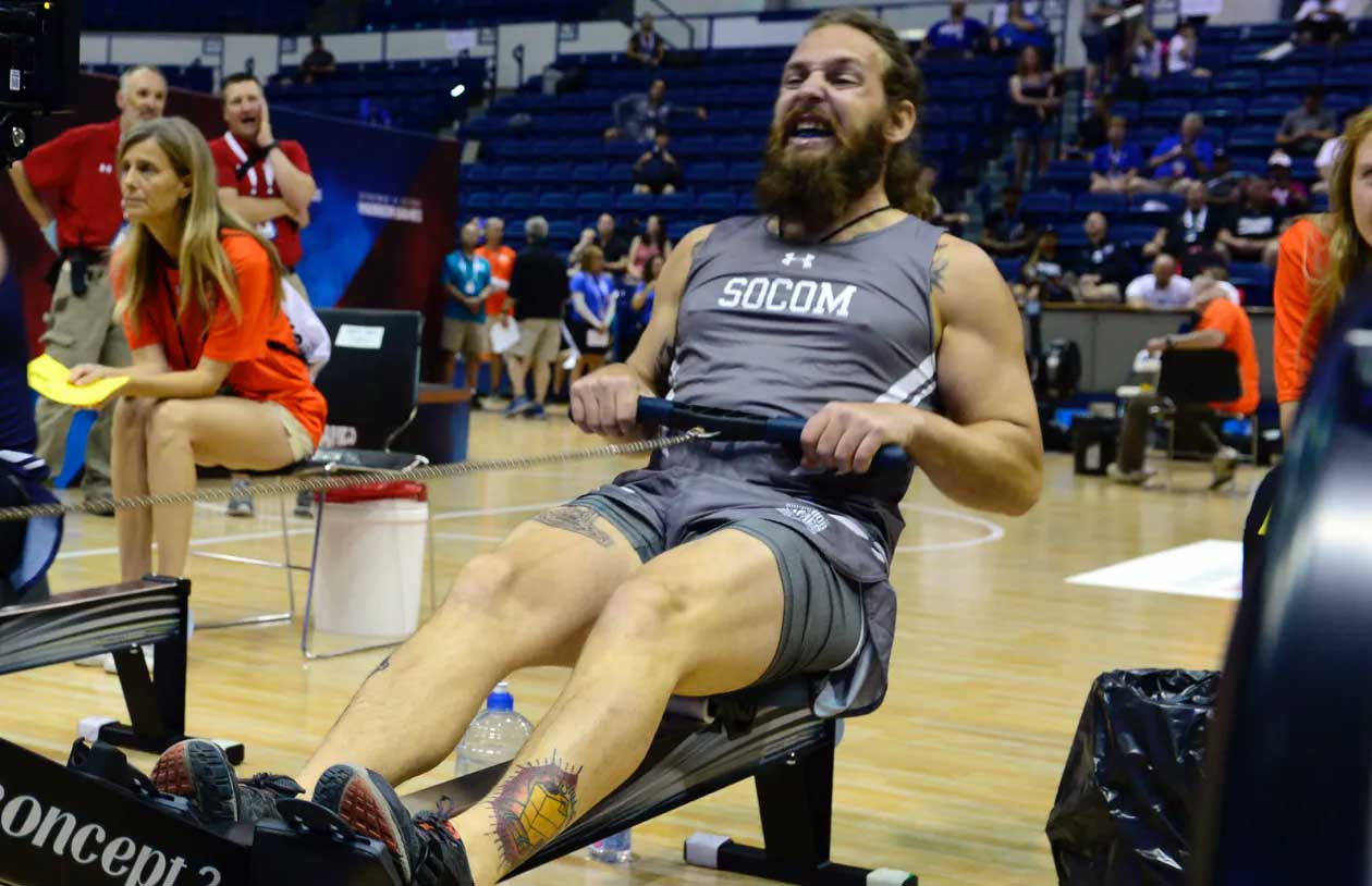 DoD Warrior Games Indoor Rowing